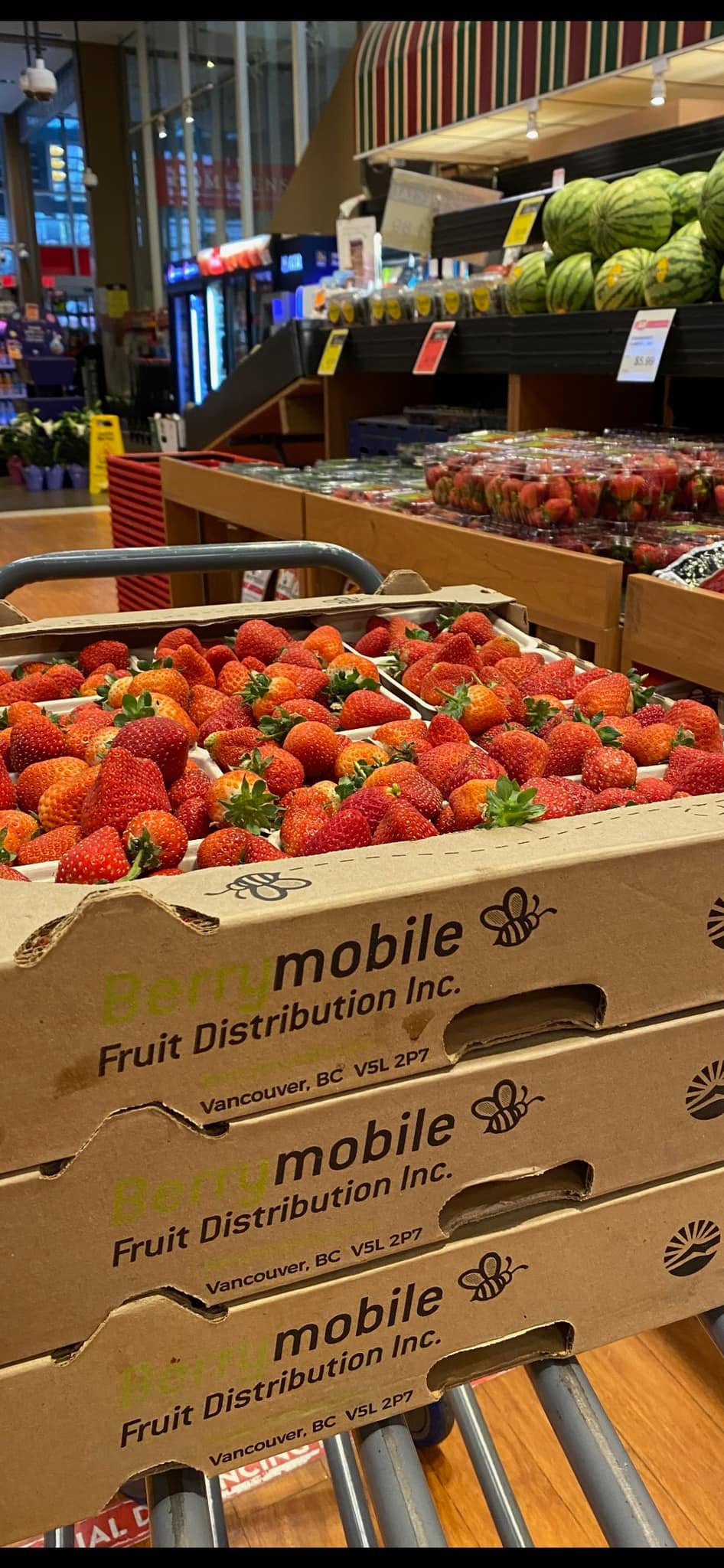 Affinor Growers Ships Its Third Strawberries Order